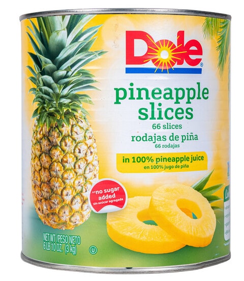 Dole Sliced Pineapple, In Juice, No Sugar Added 3Kg Single price in UAE ...