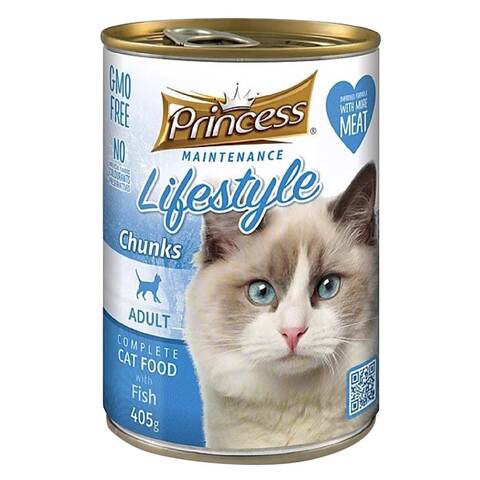 Buy Princess Chunks Fish Cat Food 405g Online - Carrefour Kenya