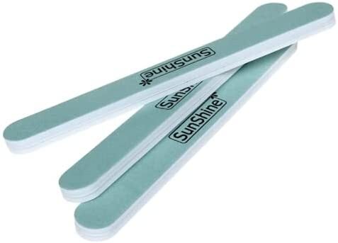 SUNSHINE Nail Shine Buffer Nail File 600/3000 Grit, Two Side Manicure ...