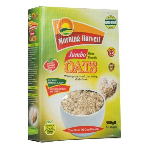 Buy Morning Harvest Jumbo Oats 500g Online - Carrefour Kenya