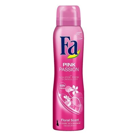 Fa Pink Passion Floral Scent Deodorant Spray 150ml price in Kuwait ...