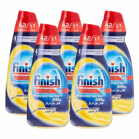FINISH DISH WASHING LIQUID CONCENTRATED GEL WITH LEMON 1L price in ...