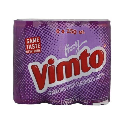 Vimto Sparkling Fruit Flavoured Drink 250ml Pack of 6 price in UAE ...