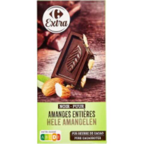 Carrefour Dark Chocolate With Almond 200g price in UAE | Carrefour UAE ...