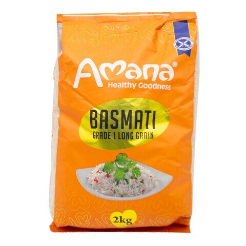 Buy Amana Premium Basmati Rice 2Kg Online - Carrefour Kenya