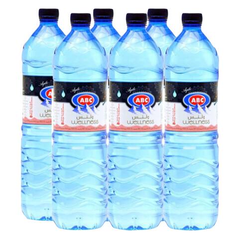 ABC Wellness Water 1.5L x Pack of 6 price in Kuwait | Carrefour Kuwait ...