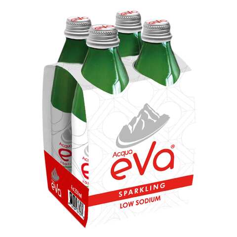 Acqua Eva Sparkling Water 250ml x Pack of 4 price in Kuwait | Carrefour ...