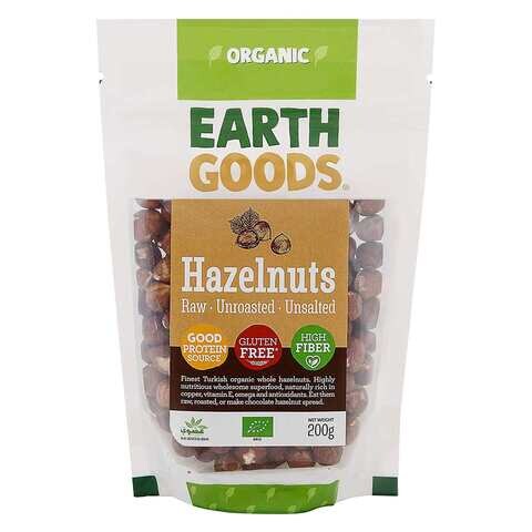 Earth Goods Organic Hazelnuts 200g price in UAE | Carrefour UAE ...