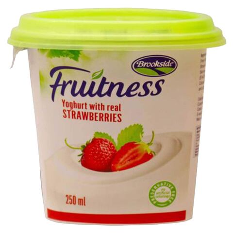 Brookside Fruitiness Real Strawberry Yoghurt 250ml