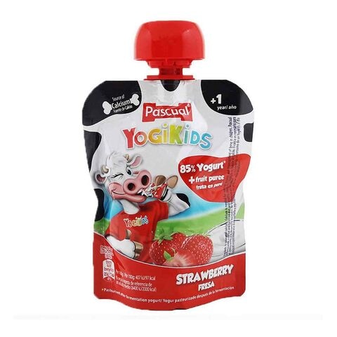 Pascual Yogikids Strawberry Yoghurt 80g price in UAE | Carrefour UAE ...