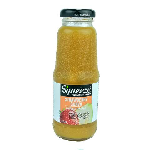 Squeeze Guava and Strawberry Juice - 250ml price in Egypt | Carrefour ...
