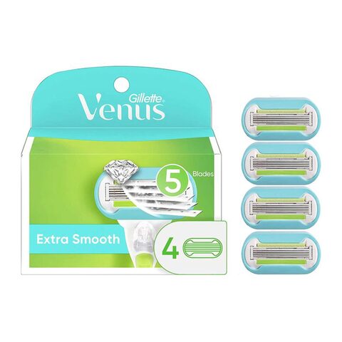 Buy Gillette Venus Embrace Women's Razor Blade Refills - 4 Blades ...