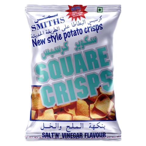 Smiths Square Crisps Salt N Vinegar Flavour 25g price in UAE ...