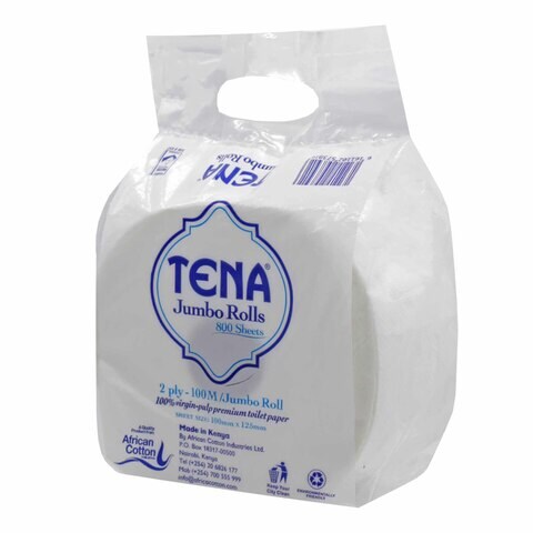 Buy Tena Jumbo Bathroom Tissue 100 mt Online - Carrefour Kenya
