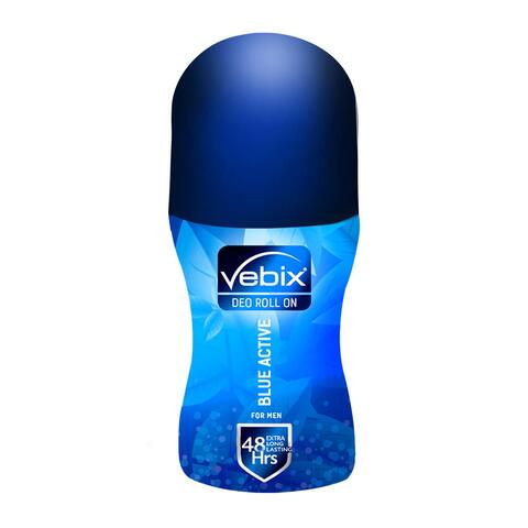 Vibex Blue Active Roll-On Deodorant For Men - 50ml price in Egypt ...