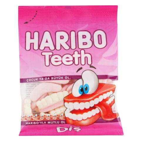تسوق هاريبو جيلي بشكل أسنان - 80 جم أون لاين - كارفور الكويت