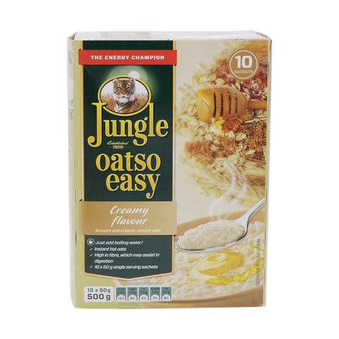 Jungle Oatso Easy Creamy Flavour Oats 500g price in UAE | Carrefour UAE ...