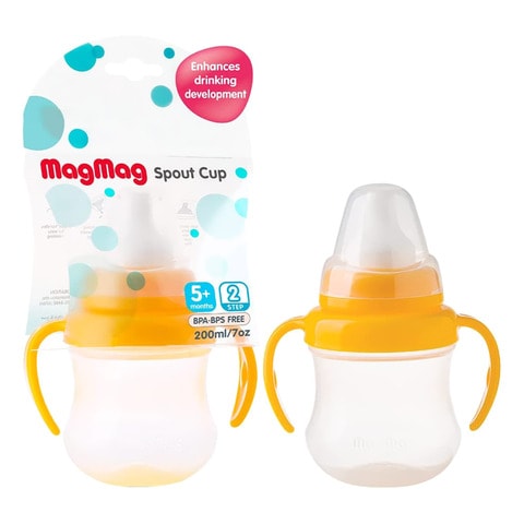 Pigeon Mag Mag Spout Cup 15732 Orange 200ml price in UAE | Carrefour ...