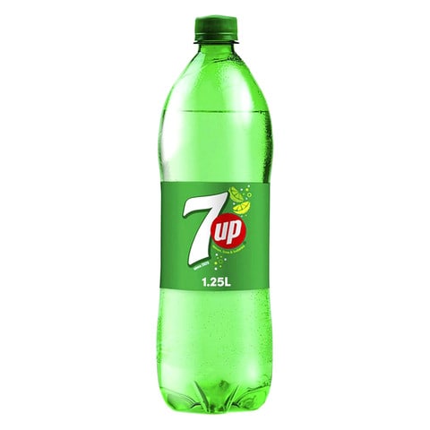 7UP Carbonated Soft Drink Plastic Bottle 1.25L price in UAE | Carrefour UAE | supermarket kanbkam