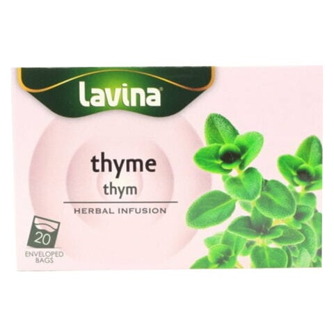 Lavina Thyme Herbal Infusion Tea Bag 2g x 20 Pieces price in Kuwait ...