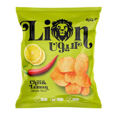 Lion Chips With Chili Lemon - 42 gram price in Egypt | Carrefour Egypt ...