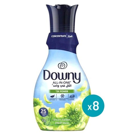 Downy Concentrate Fabric Softener Dream Garden 1Lx8 price in UAE ...