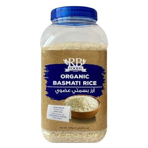 Rb Foods Organic Basmati Rice 1.5kg price in Kuwait | Carrefour Kuwait ...