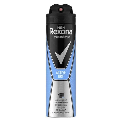 Rexona Motion Sense Active Dry Aerosol Anti-Perspirant Deodorant Spray ...