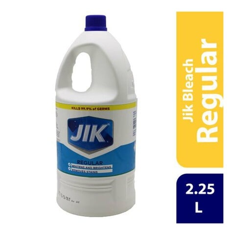 Buy JIK Regular Whitens And Brightens Stains Remover Bleach 2.25L ...