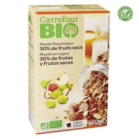 Carrefour Bio Organic Muesli 500g price in UAE | Carrefour UAE ...
