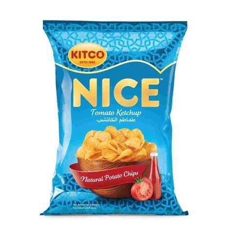 Buy Kitco Nice Tomato Ketchup Potato Chips 30g Online | Carrefour Kuwait