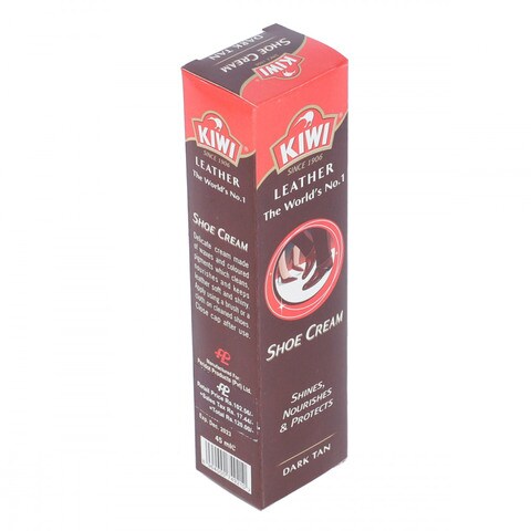 Buy Kiwi Shoe Cream Dark Tan 45ml Online | Carrefour Pakistan