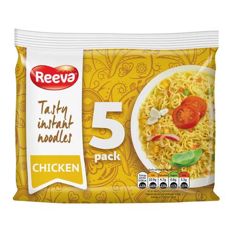 Reeva noodles chicken 60 g x 5 price in Saudi Arabia | Carrefour Saudi ...