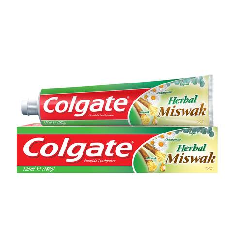 Colgate Herbal Miswak Toothpaste 125ml price in Saudi Arabia ...