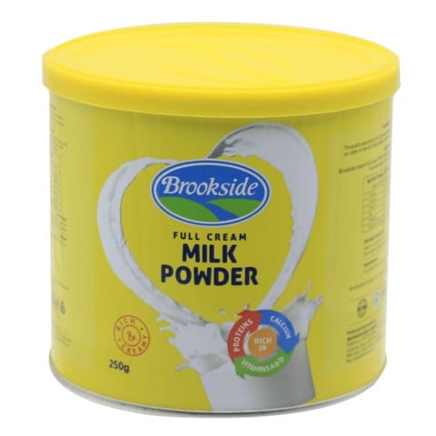 Buy BROOKSIDE Full Cream Milk Powder Tin 250G Online - Carrefour Kenya