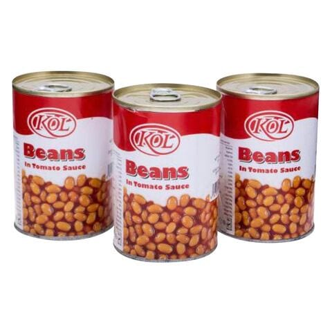 Buy KOL Beans In Tomato Sauce 420g Online - Carrefour Kenya