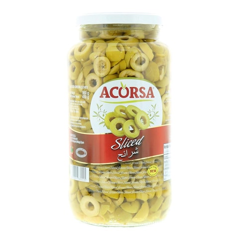 Acorsa Sliced Green Olives 450g price in UAE | Carrefour UAE ...