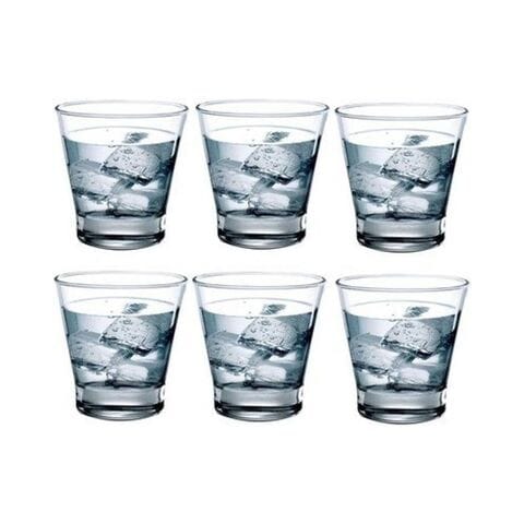 Ocean Studio Rock Tumbler Set - 345ml - 6 Pieces - Clear Online ...
