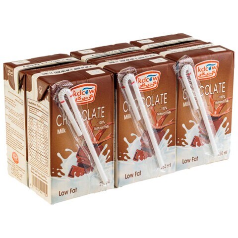 KDCOW CHOCOLATE MILK LF 250MLX6 price in Kuwait | Carrefour Kuwait ...