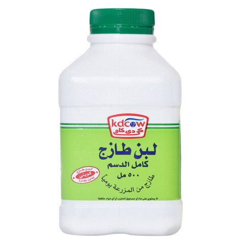 KD Cow Full Cream Fresh Laban Milk Drink 500ml price in Kuwait ...
