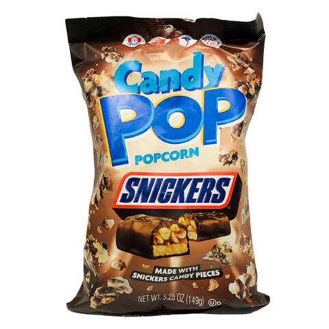 Snickers Candy Pop Popcorn 149g price in Kuwait | Carrefour Kuwait ...