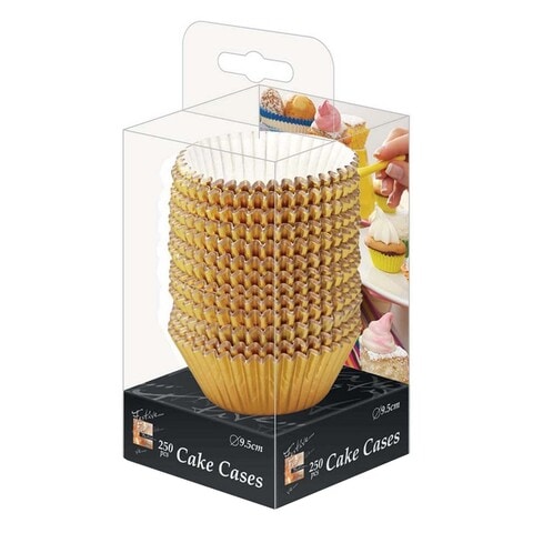 Fun Festive Paper Cake Case Gold 9.5cm Pack of 250 price in UAE ...