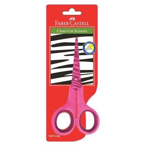 Faber Castell Clean Cut Scissors Blis Card price in Kuwait | Carrefour ...