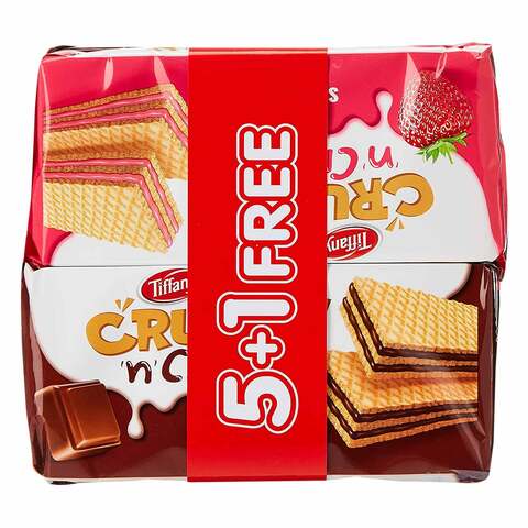 Tiffany Crunch n Cream Crunchiest Assorted Wafers 76g x Pack of 6 price in Kuwait | Carrefour ...