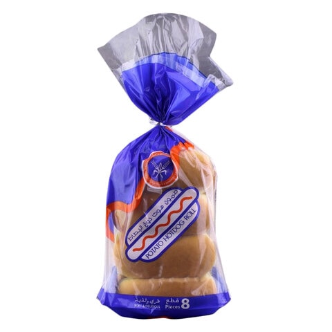 KFM Potato Hotdog Bread Roll 400g price in Kuwait | Carrefour Kuwait ...