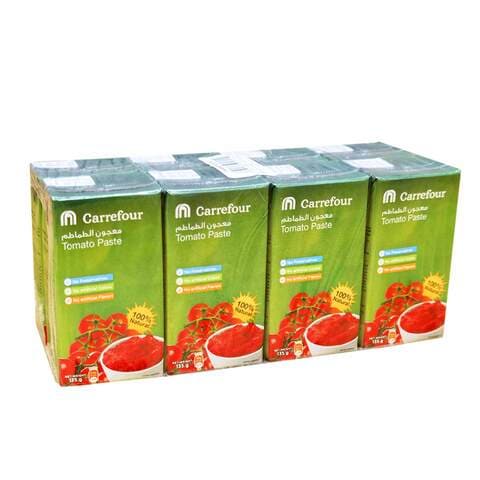 Carrefour Tomato Paste 135g Pack of 8 price in Saudi Arabia | Carrefour ...