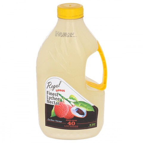 Buy Regal Siprus Finest Lychee Nectar 2 lt Online | Carrefour Pakistan