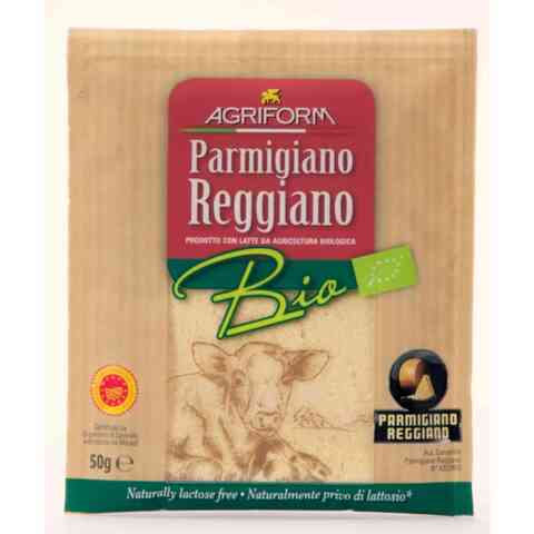 Agriform Bio Parmesan Grated Cheese 50g price in UAE | Carrefour UAE ...