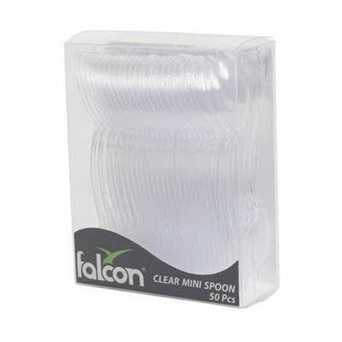 Falcon Mini Spoon Clear 50 PCS price in UAE | Carrefour UAE ...