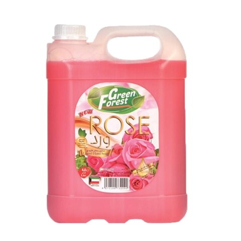 Green Forest Hand Wash Rose 4 LTR price in Kuwait | Carrefour Kuwait ...
